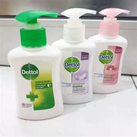 Jual Dettol Hand Wash 110ml Pump Sabun Cuci Tangan Detol Shopee