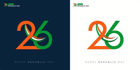26 January India Republic Day 74th Celebration Social Media Post