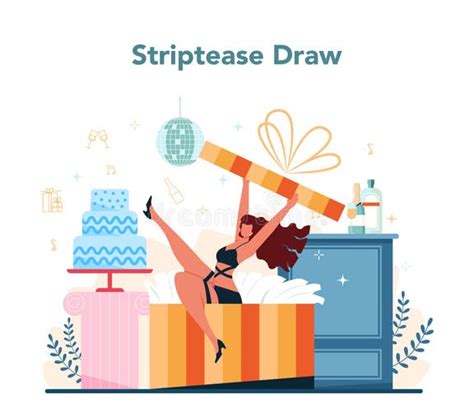 Female Stripper Concept Pole Dancing Girl In Club Stripper Stock