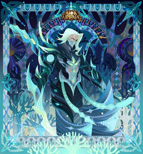 Afk Arena Load Screen Book Cover Art Design Fantasy Concept Art