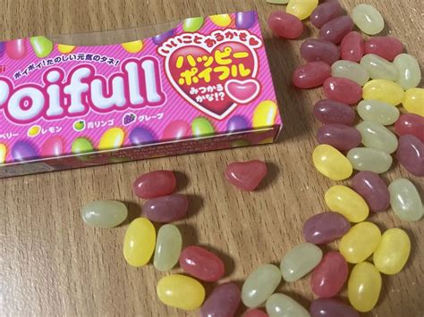 Poifull Sugar Coated Fruit Gummies From Meiji Recommendation Of