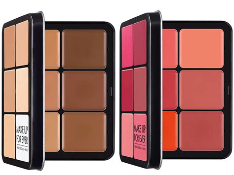 Makeup Forever Foundation Palette Swatches