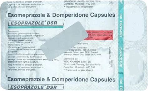 Esoprazole Dsr Tab 10 S At ₹ 25box Nexpro In Raipur Id 2856702544097
