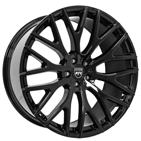 20 Lexani Wheels Valor Gloss Black Rims Lx253 1