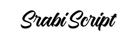 Srabi Script Font