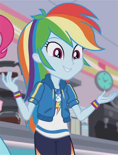 Human Rainbow Dash The Parody Wiki Fandom