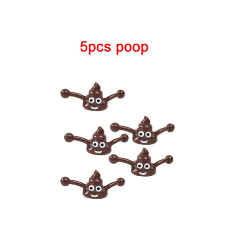 Juguete Para Tirachinas De Emoticono De Caca Para Niños Mini Juguetes