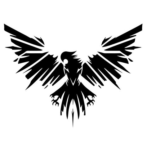 Premium Vector Eagle Rising Wings Logo Design Vector Template