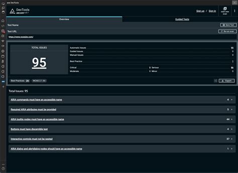 Axe Devtools Accessibility Manual