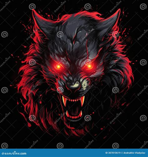 Alpha Werewolf Red Eyes