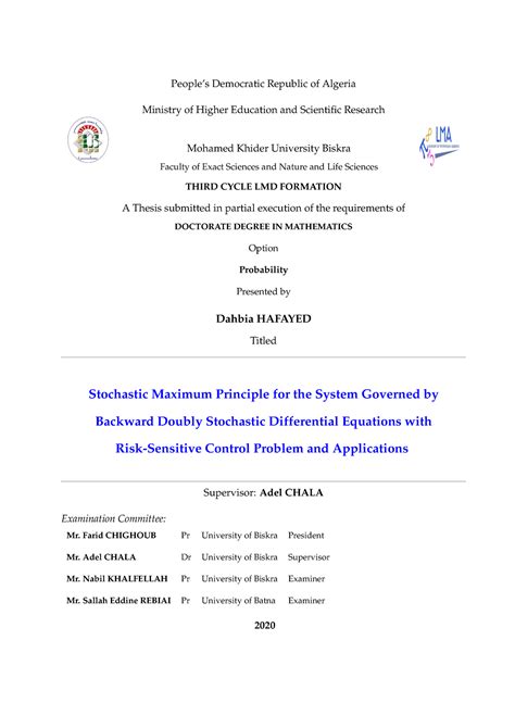 Stochastic Maximum Principle For The System Governed By Backward Doubly Stochastic Differential