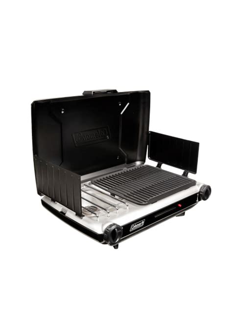 Coleman Roadtrip 285 Portable Stand Up Propane Grill With 3