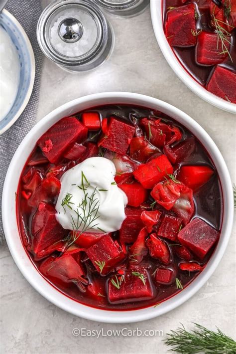 Beet Soup Delicious And Nutritious Easy Low Carb