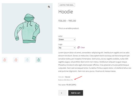 Simple Sale Countdown Timer For Woocommerce Woocommerce Marketplace