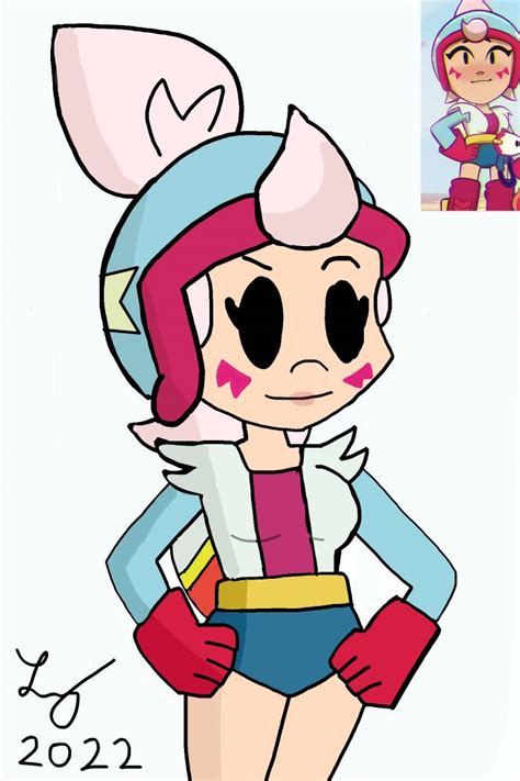 Brawl Stars Janet Rocket Girl By Rusupavel On Deviantart
