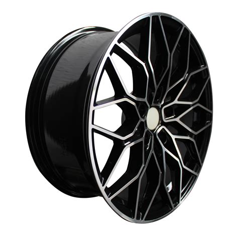 18 Inch Contra 5x120 Black Machined Face Black Machined Face