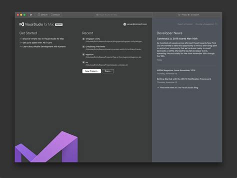 Visual Studio For Mac Dark Theme By V Clav Van Ura For D Studio On Dribbble