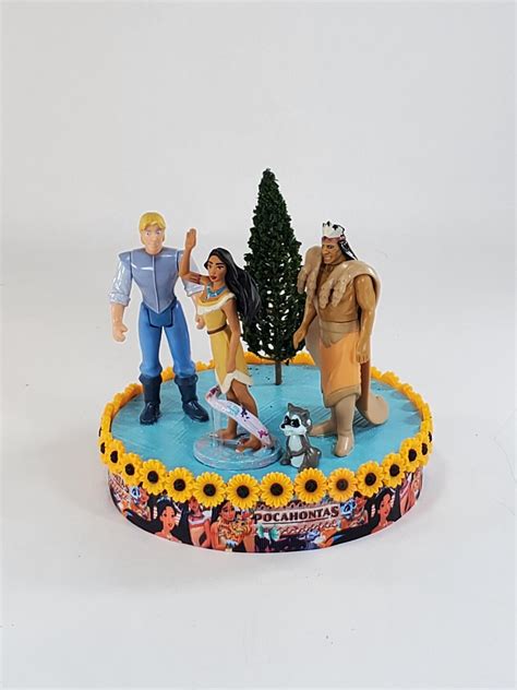 Disney Pocahontas Cake Topper Pocahontas Centerpiece Decoration A