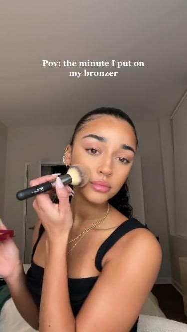 Bronzer Hack Bronzer Makeup Makeup Routine Makeup Techniques