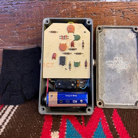 1976 Vintage Mxr Distortion Script Logo Distortion Plus Drugans Drums And Guitars