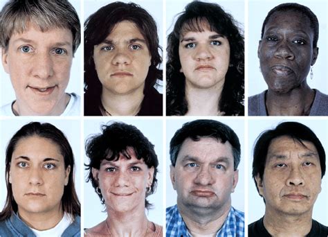 Characteristic Facial Appearance Of Men And Women Of Different Races