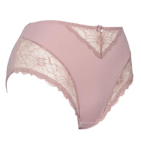 Plaisir Beate Midi Briefs Blush Lumingerie Bras And Underwear For Big Busts