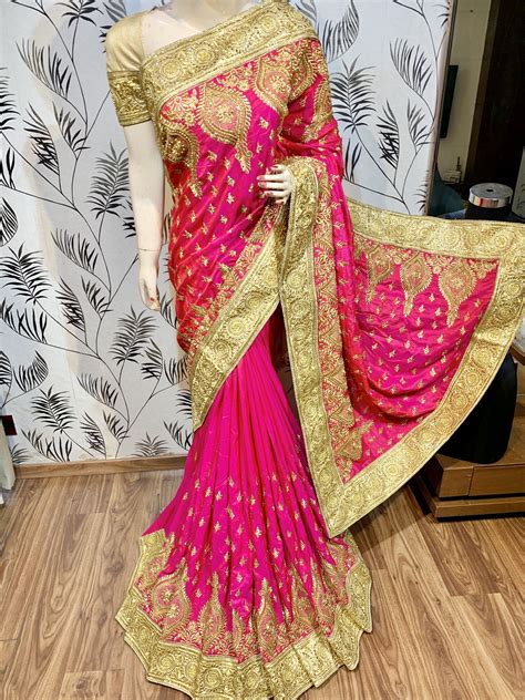 Wedding Saree Heavy Work