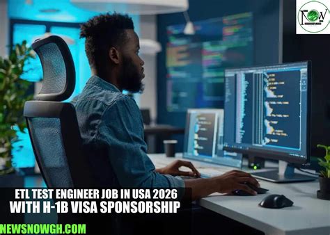 Etl Test Engineer Job In Usa 2026 With H 1b Visa Sponsorship