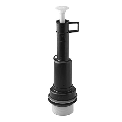 Mansfield 325 In Black Plastic Flush Valve Assembly For For Use In 16