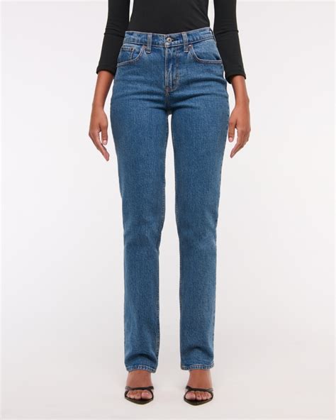 Womens Curvy Jeans And Denim Abercrombie And Fitch