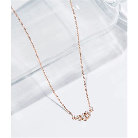 Jestina Lala J Necklace J Jjpjnq9af509sr420 925 Silver Rose Gold