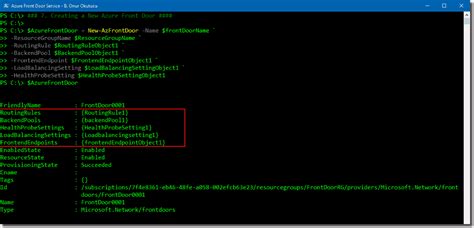 Creating An Azure Front Door Using Powershell 4sysops