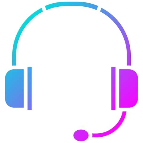 Premium Vector Headset Vector Illustration Style