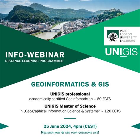 Unigis Salzburg Educating Gis Professionals Worldwide On Linkedin Geoinformatics Gis