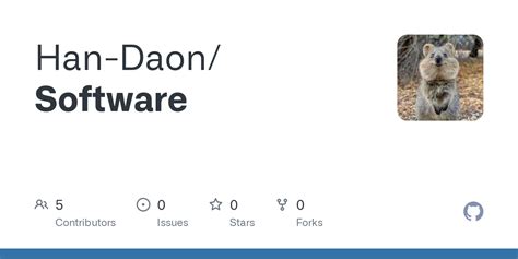 Github Han Daon Software