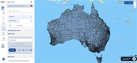 Download Australia Postal Code Data In Shapefile Kml Mid And Other