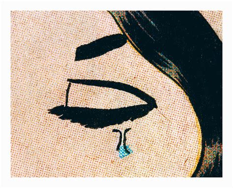 Anne Collier Woman Crying Comic 23 2021 Anton Kern Gallery