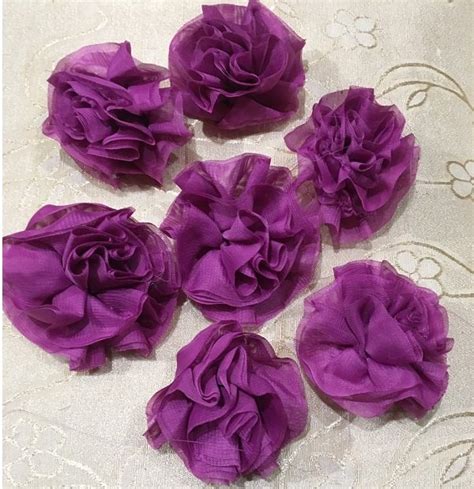 【子供の部屋】立體 布花 紗紗花 Diy 花朵 布鞋花 胸花 紗裙 禮服 手作 飾品 裝飾花 Yahoo奇摩拍賣