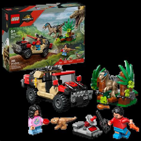 Lego 76972 Raptor Off Road Escape Jurassic World Tates Toys