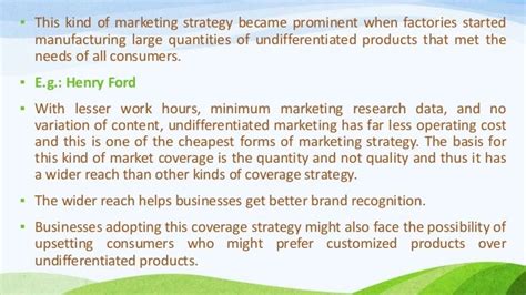 Market Coverage Strategy