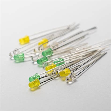 3mm Tht Round Led Lamp With Different Lens Viewing Angle 30° And 60° Opto Plus Led