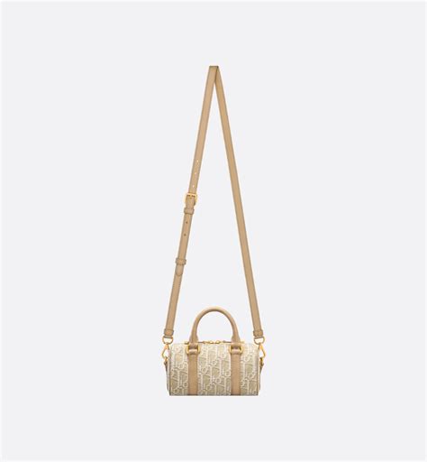 Dior Groove 17 Nano Bag Natural Dior Oblique Jacquard Dior
