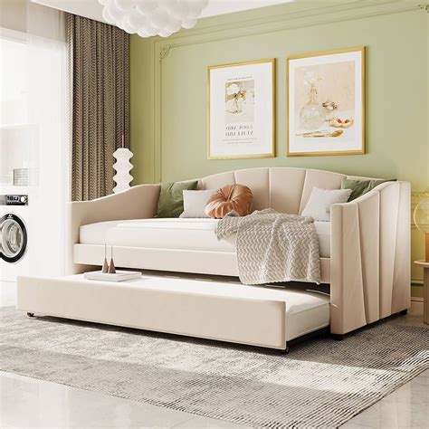 Small Daybed Sofa Decor8 Sofabed Eazy Compact Modern Fabric Sofa Bed