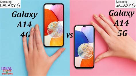 Samsung Galaxy A14 4g Vs Galaxy A14 5g Youtube