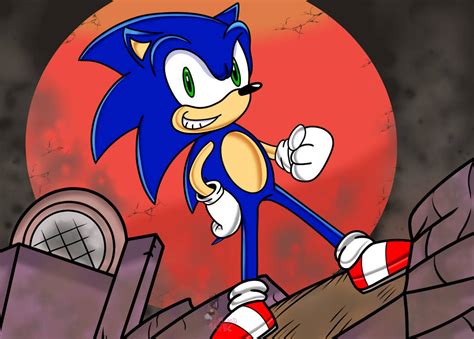Sonic The Comic Redraw By Jaredthebc On Deviantart