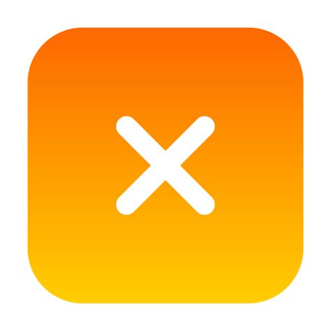 Multiply Generic Flat Gradient Icon