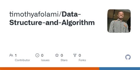 Github Timothyafolamidata Structure And Algorithm