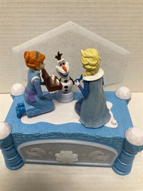 Jakks Pacific Disney Frozen Elsa Anna And Olaf Singing Jewelry Box Sound