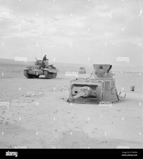The British Army In North Africa 1942 The Gun Turret Of A Matilda Tank