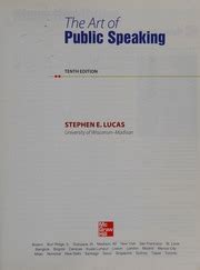 The Art Of Public Speaking Lucas Stephen 1946 Free Download